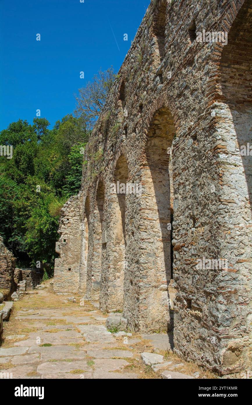 The early 6th century Byzantine Great Basilica in Butrint ...
