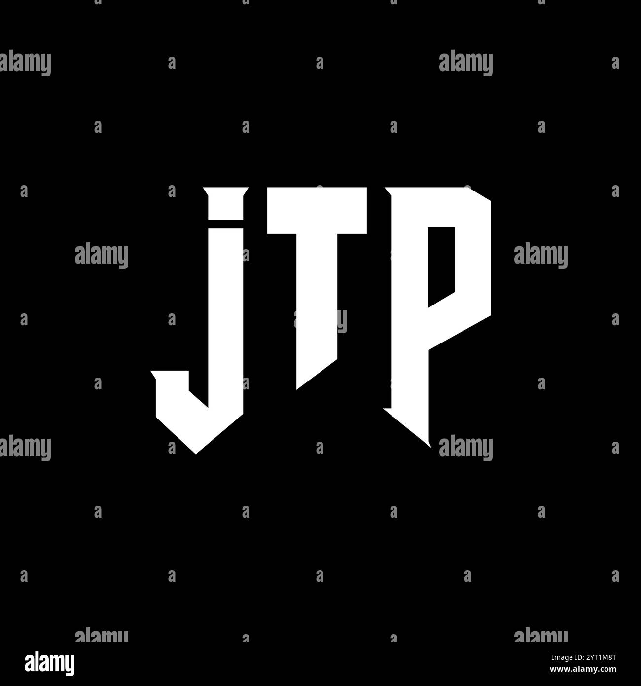 Jtp logo design Stock Vector Images - Alamy
