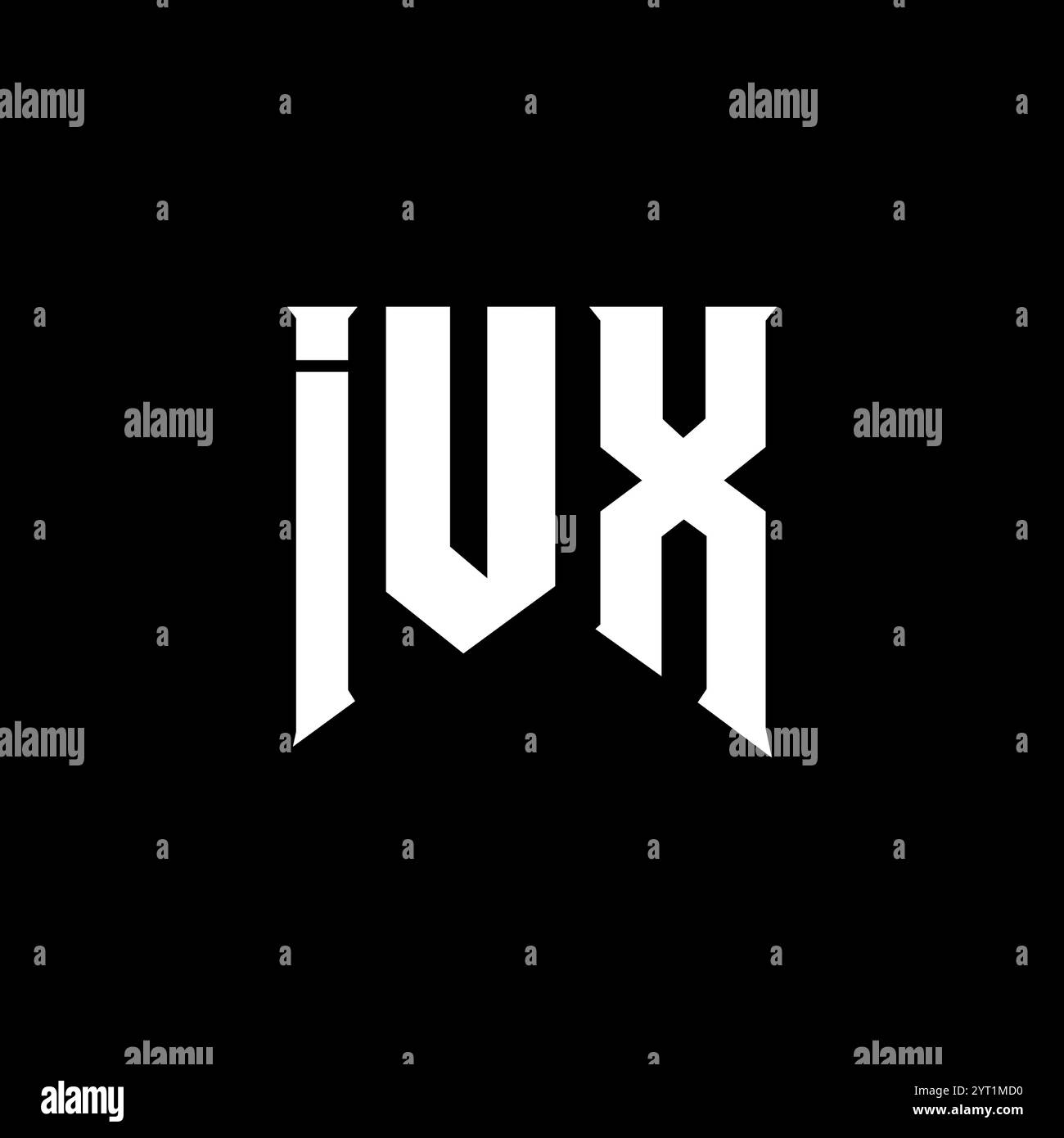 Iux logo design hi-res stock photography and images - Alamy