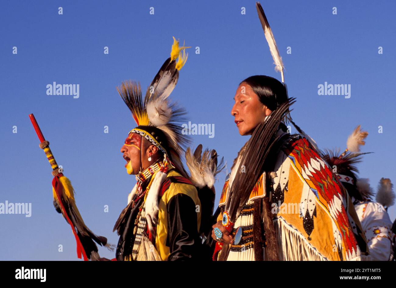 Grand Entry, North American Indian days, Blackfeet Indian Reservation ...