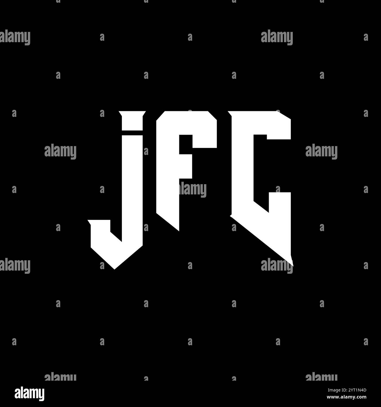 JFC letter logo design for technology company. JFC logo design black ...