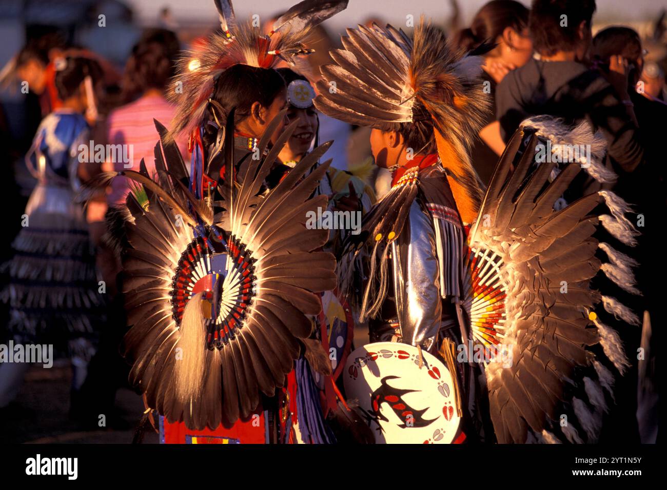 Pow Wow Dancer, Duck Lake Pow Wow, (Cree Tribe), Saskatchewan, Canada ...