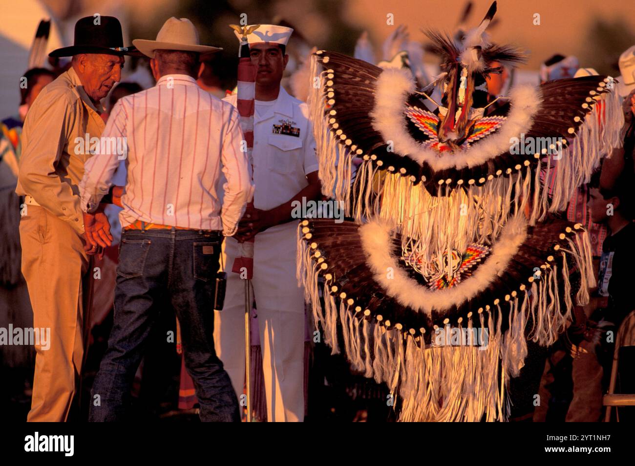 Native Americans, Grand Entry preparations , Crow Fair, Crow Agency ...