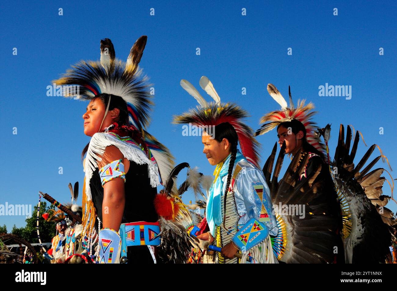 Crow Fair Indian Pow Wow, Crow Agency, Montana, USA Stock Photo - Alamy