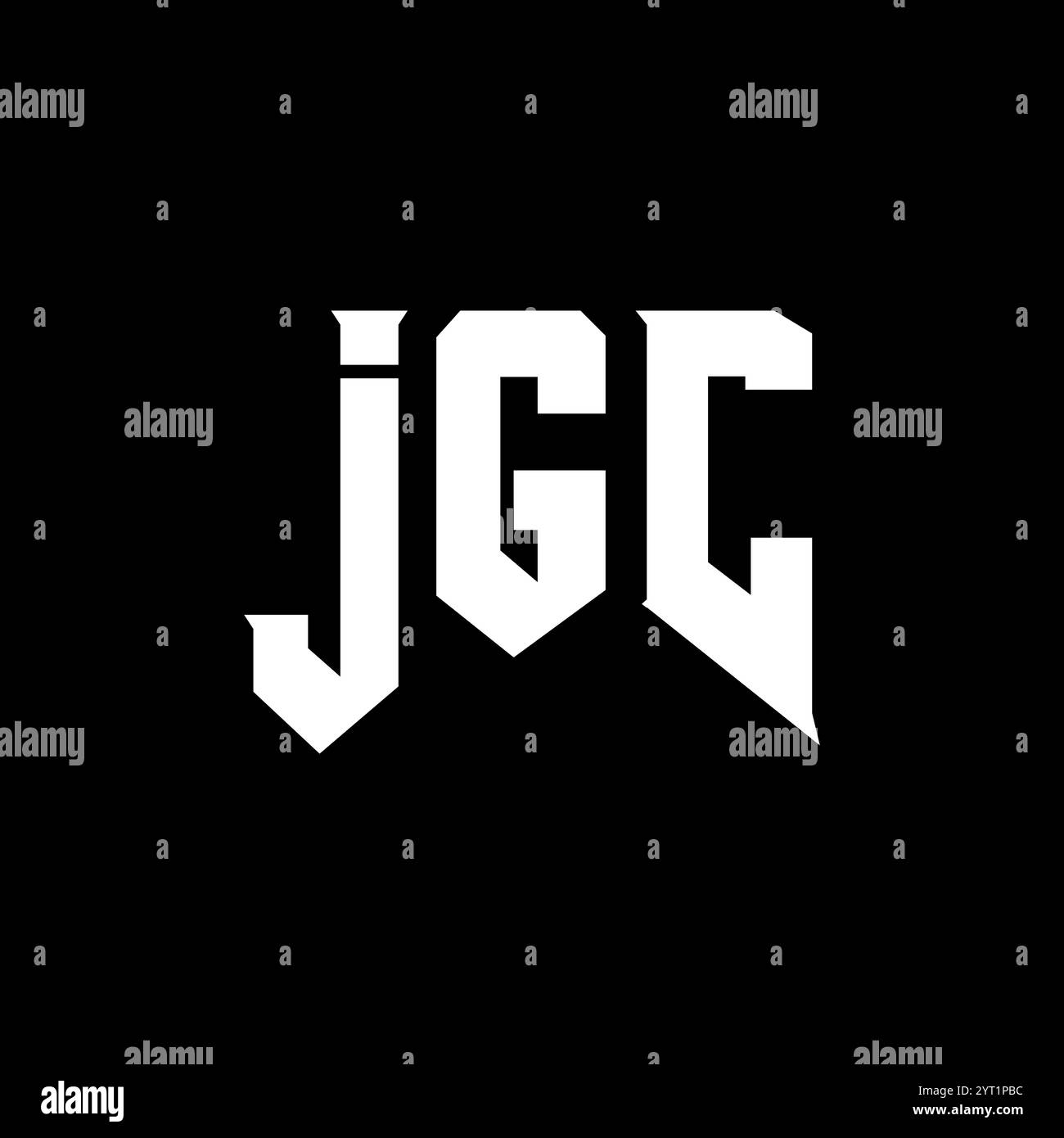 JGC letter logo design for technology company. JGC logo design black ...