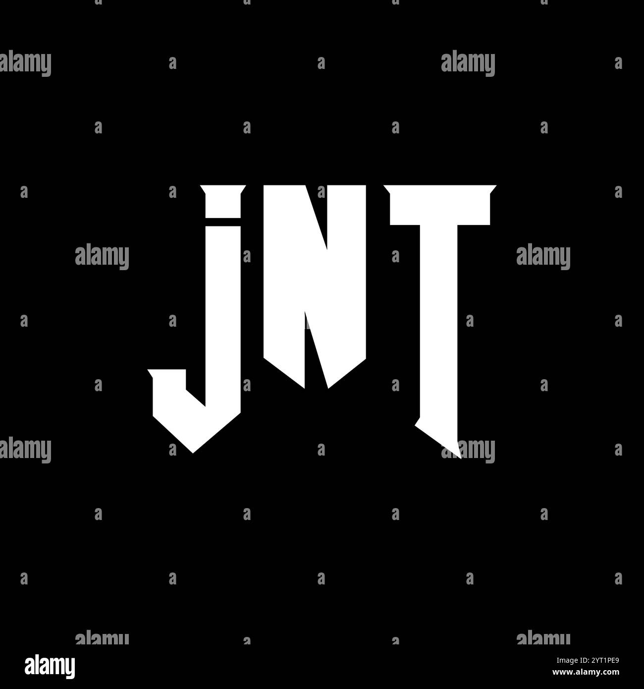Jnt logo design hi-res stock photography and images - Alamy