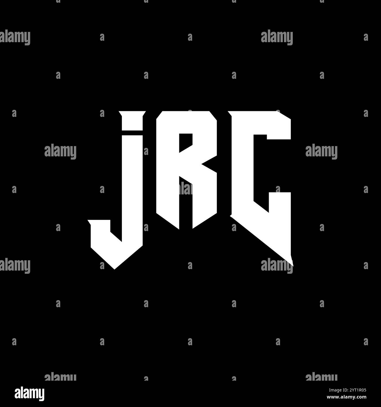 JRC letter logo design for technology company. JRC logo design black ...