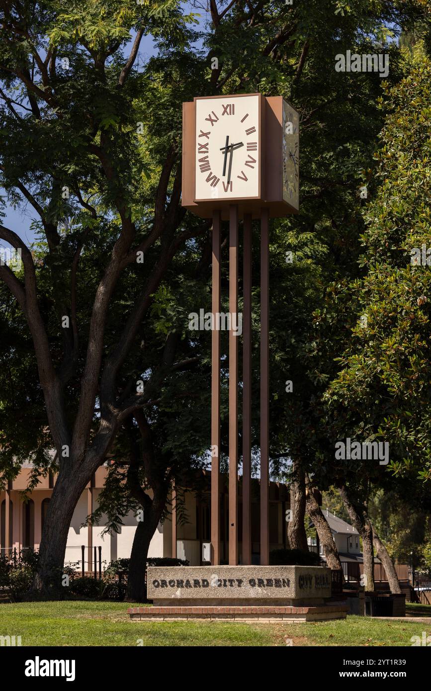 Campbell, California, USA - August 29, 2024: Afternoon sun shines on ...