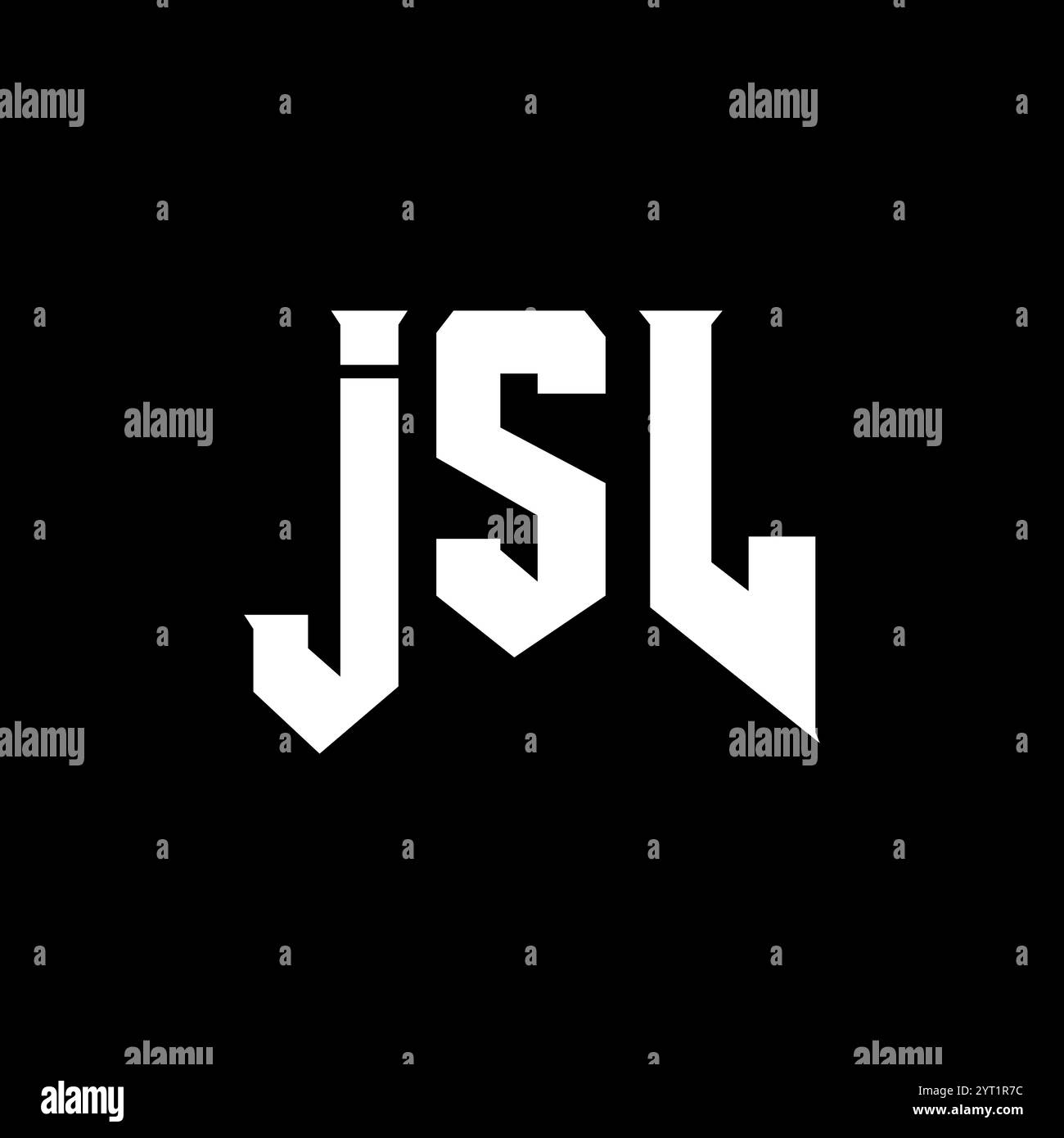 JSL letter logo design for technology company. JSL logo design black ...