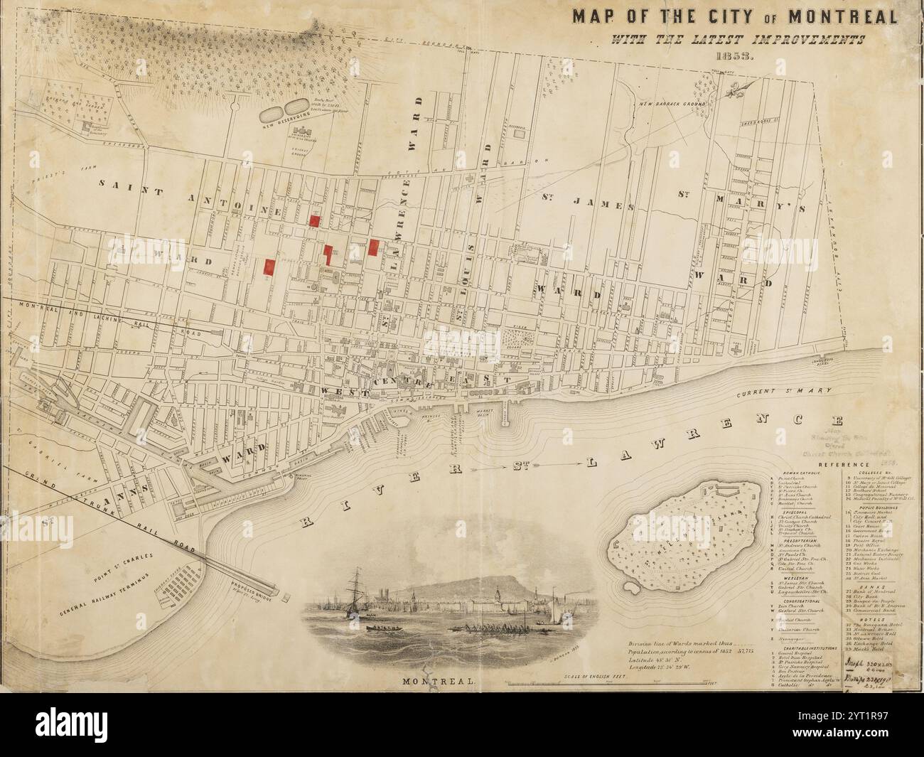 Map of james city hi-res stock photography and images - Alamy
