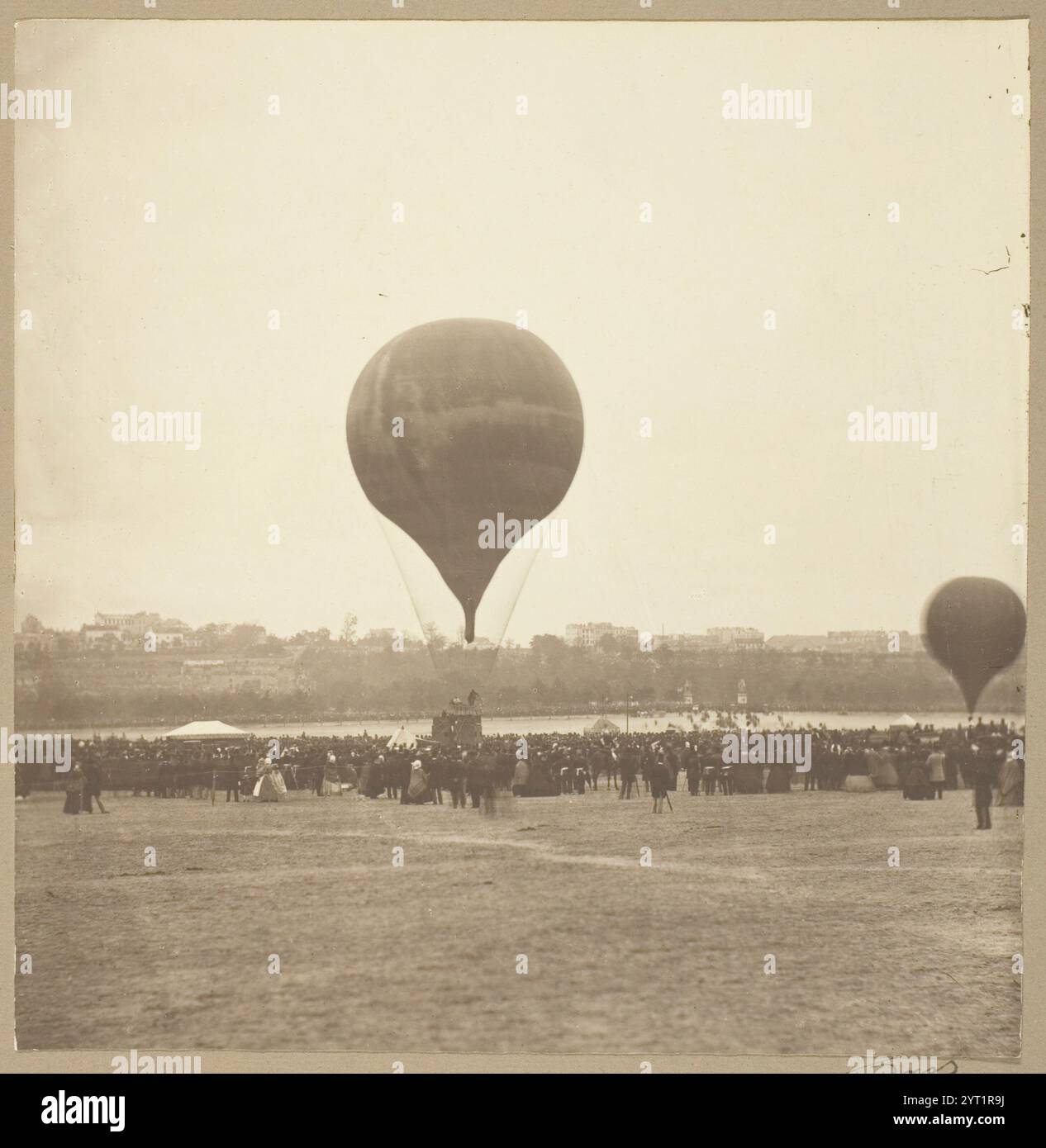 Le Geant, Champ de Mars. October 18, 1863, French Photograph Nadar's ...