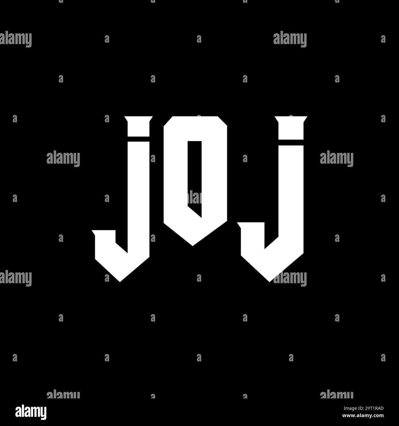 JOJ letter logo design for technology company. JOJ logo design black ...
