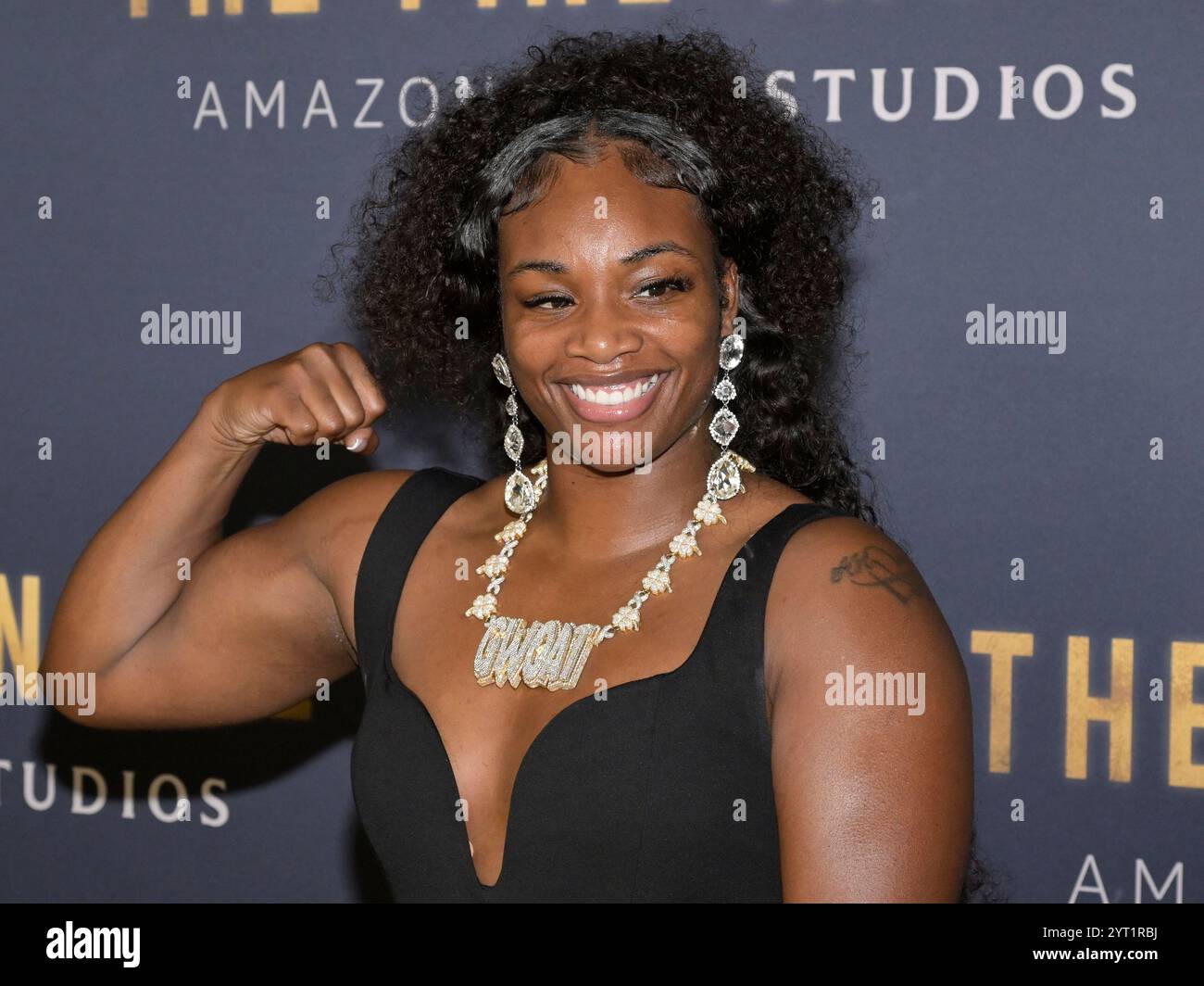 December 4, 2024, Hollywood, California, USA: Olympic boxer CLARESSA 'T ...