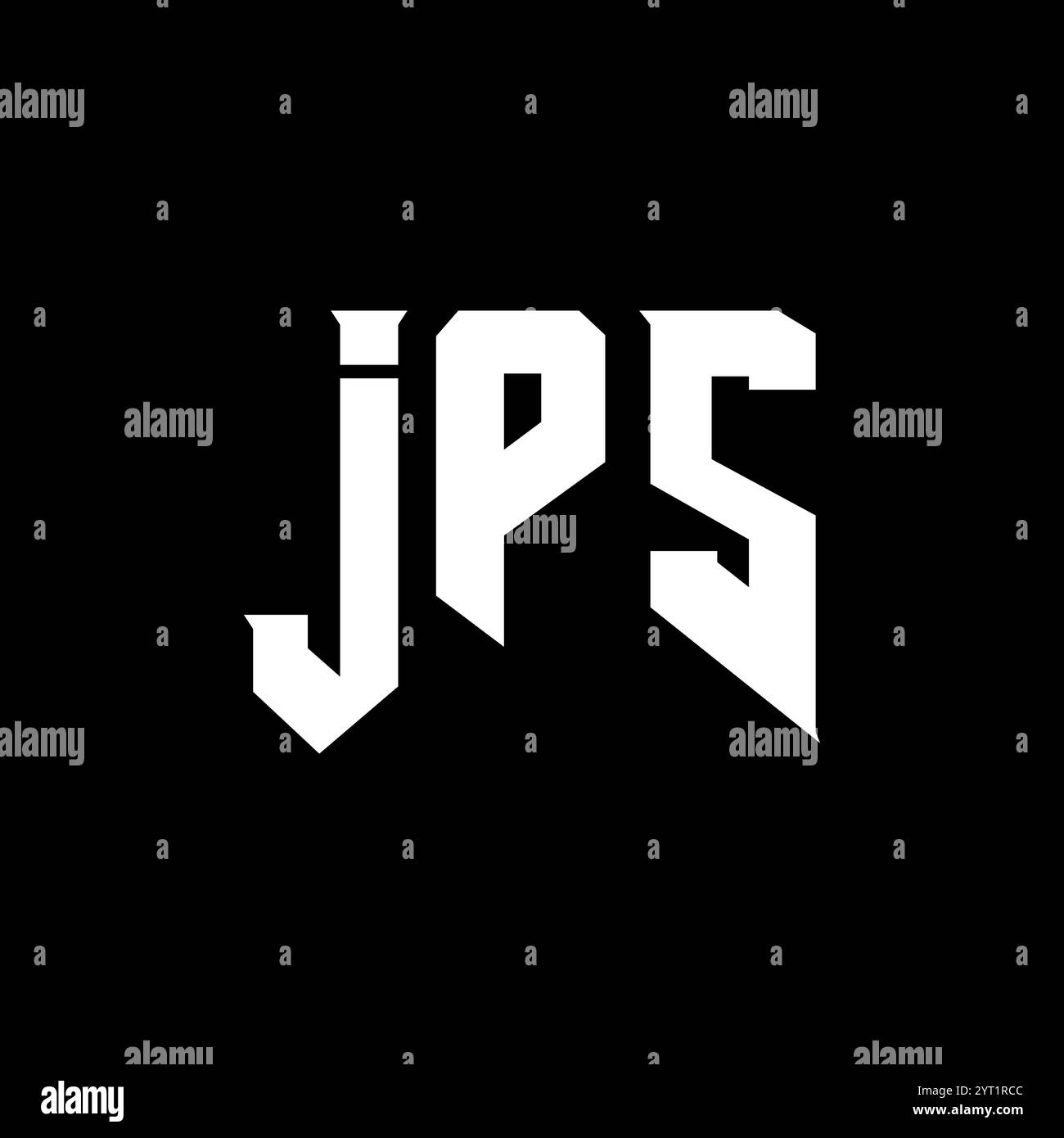 JPS letter logo design for technology company. JPS logo design black ...