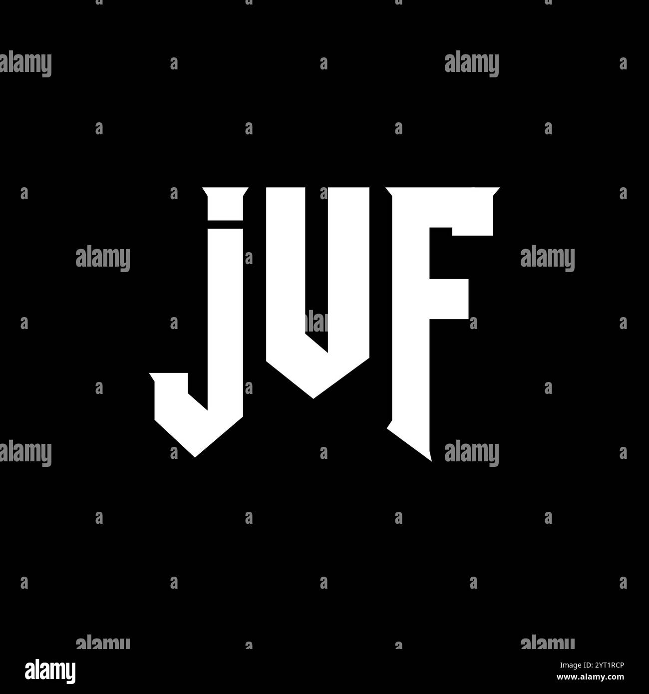 JUF letter logo design for technology company. JUF logo design black ...