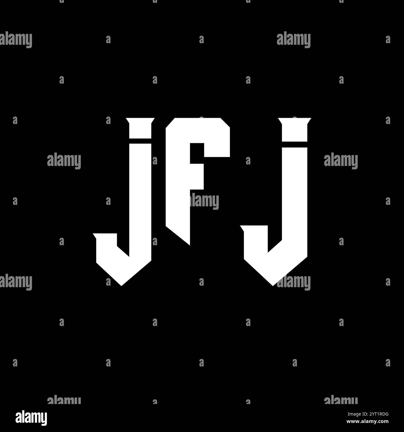 Jfj technology logo Stock Vector Images - Alamy