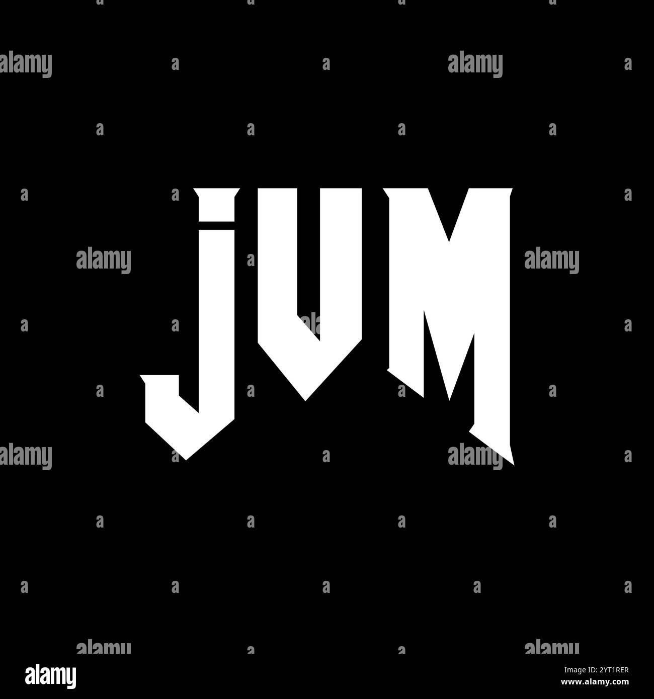 Jvm Letter Logo Design For Technology Company Jvm Logo Design Black