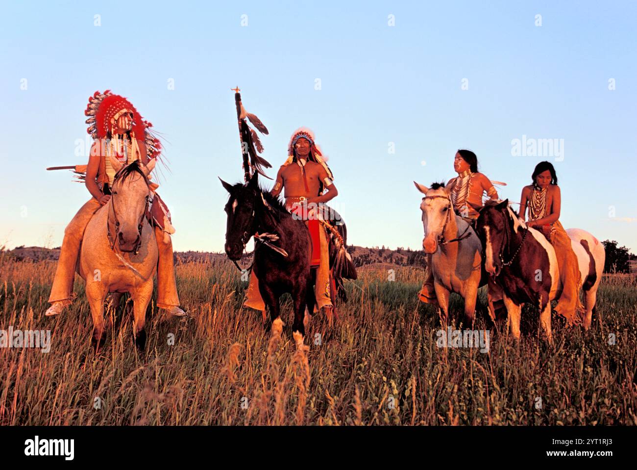 Model release, Native Americans, Crow tribe, Bill Joseph (Cree), Leland ...