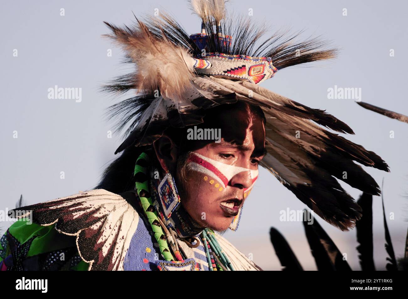 Crow Fair Indian Pow Wow, Crow Agency, Montana, USA Stock Photo - Alamy