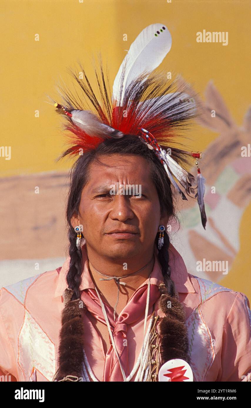 Flathead Indian, Philip Paul, at North American Indian Days Pow Wow ...