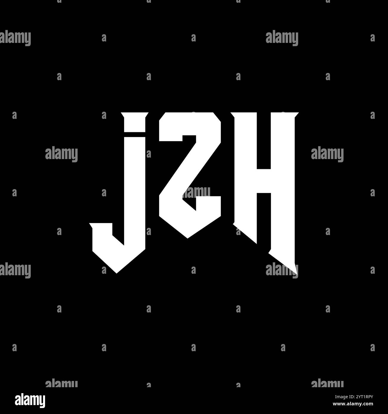 Jzh minimalist logo hi-res stock photography and images - Alamy