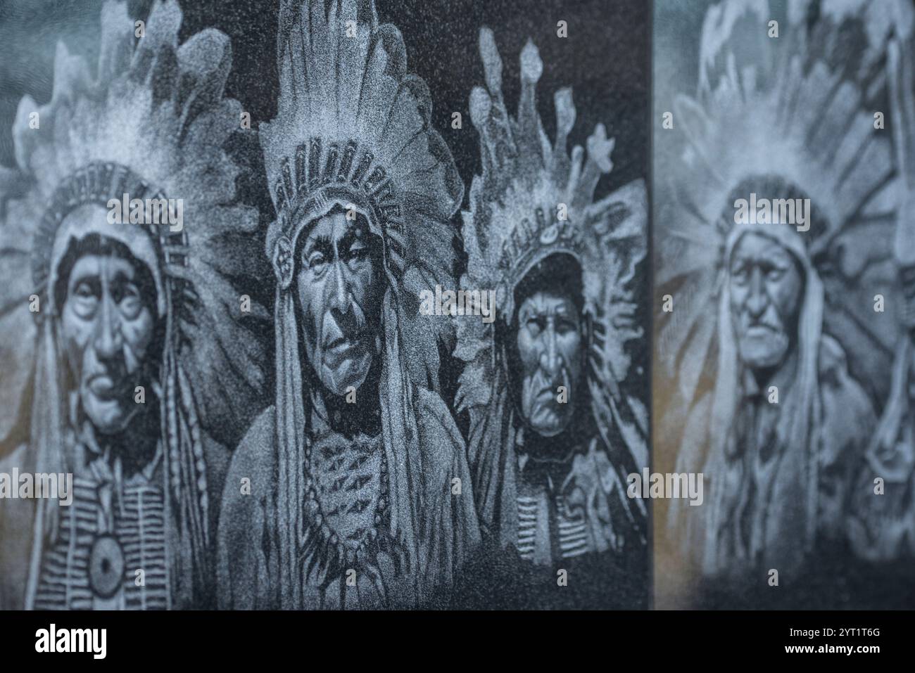 USA, Montana,Crow Indian Reservation, Great plains,Little Bighorn ...