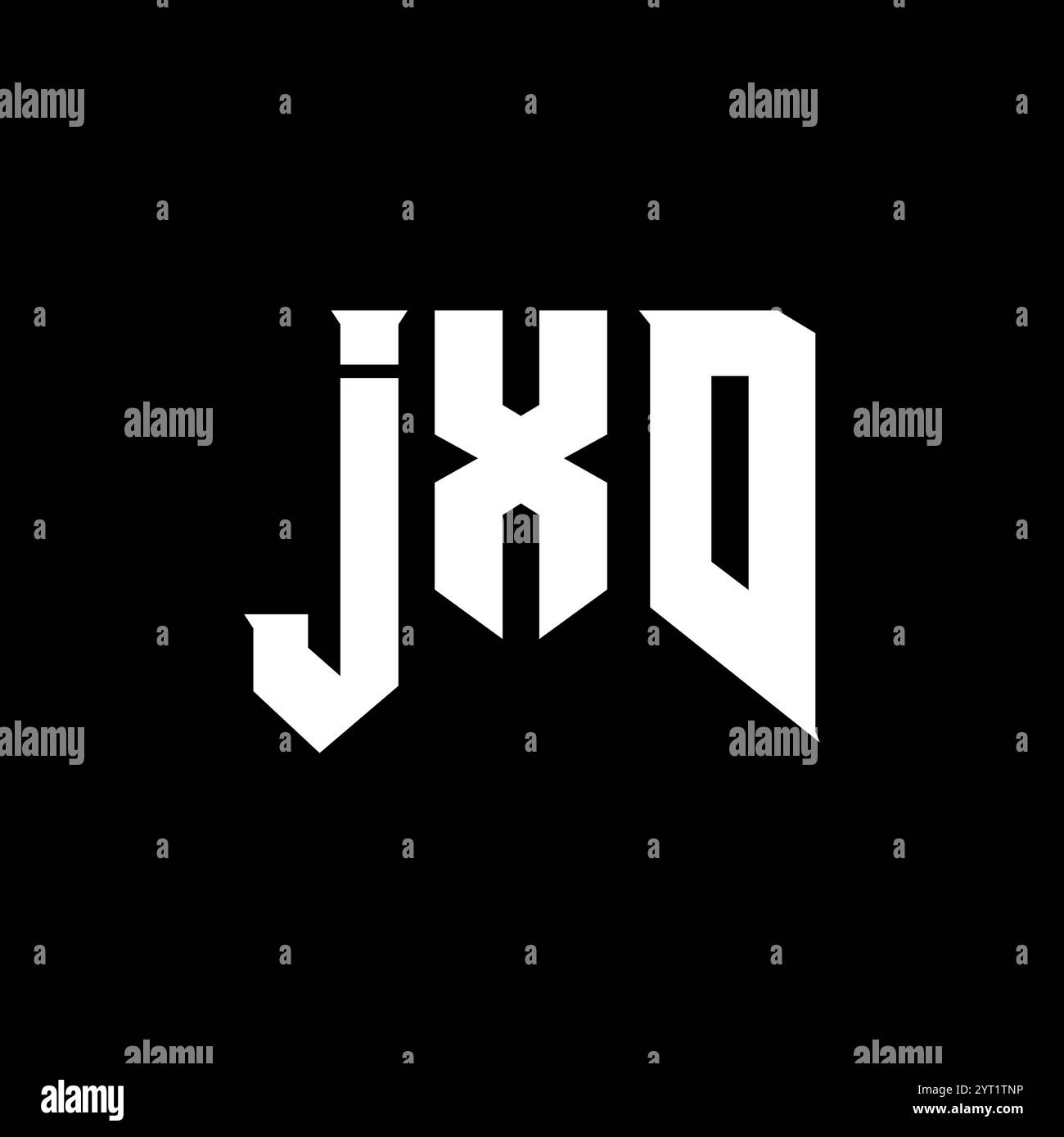 JXD letter logo design for technology company. JXD logo design black ...