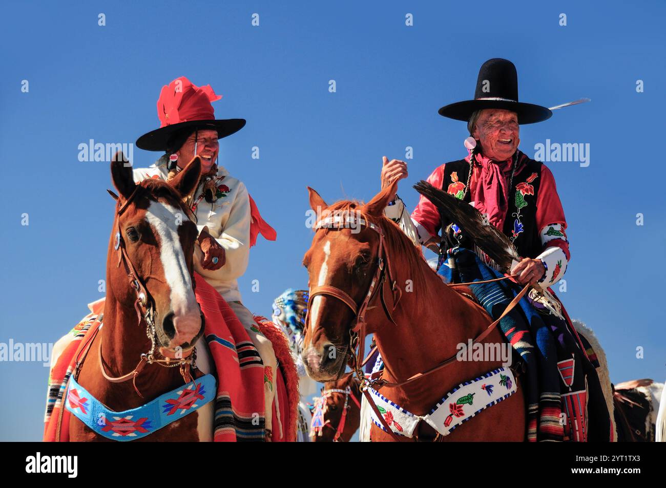 USA, Rocky Mountains, Montana, Crow Indian Reservation, Crow Fair, Pow ...