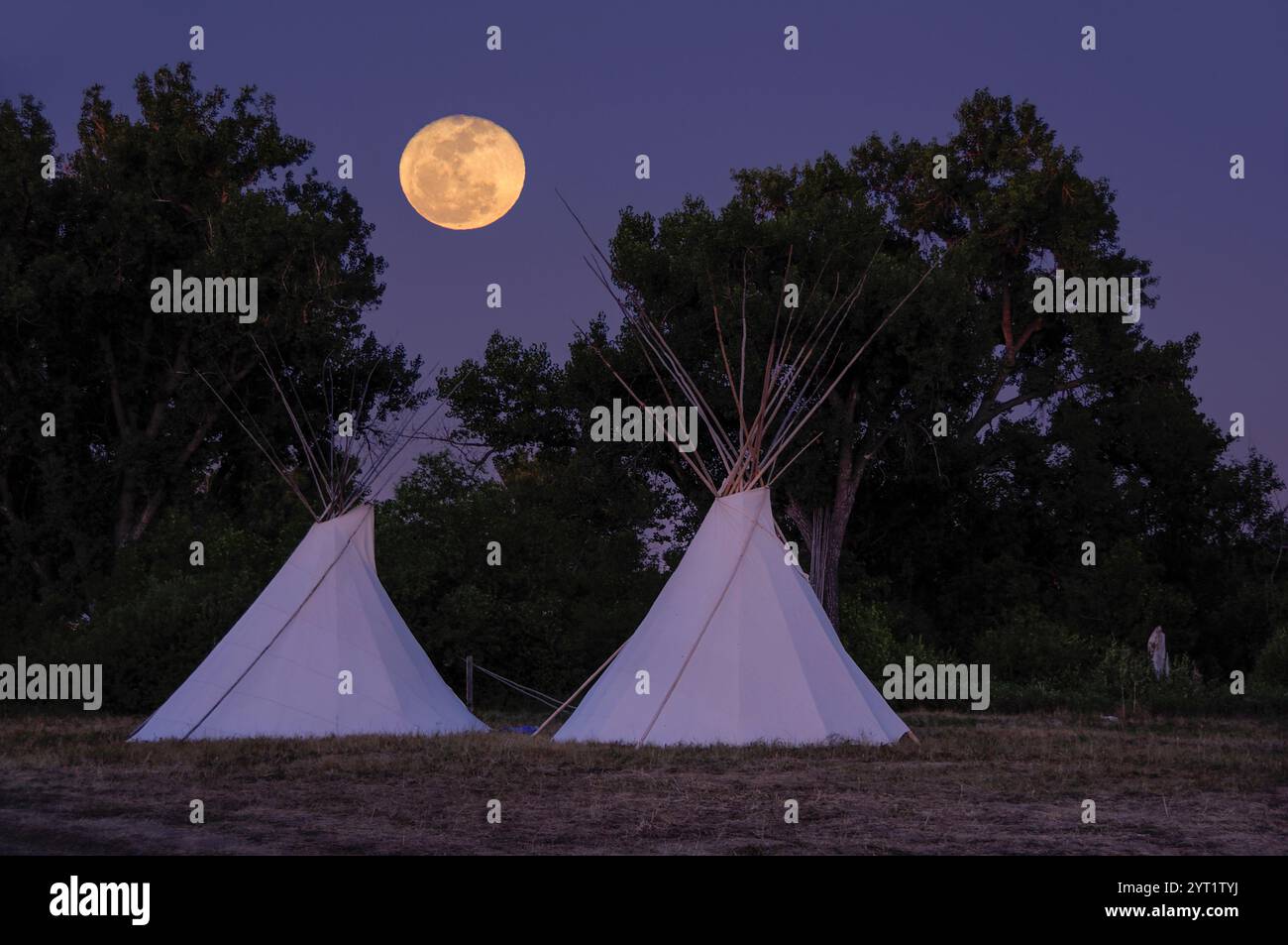 USA, Rocky Mountains, Montana, Crow Indian Reservation, Crow Fair, Pow ...