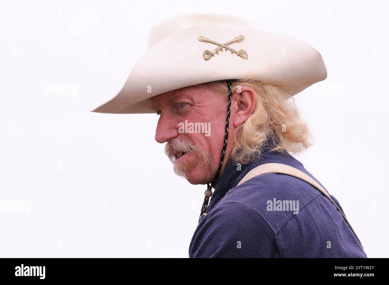 Custer's Last Stand Reenactment, Hardin, Montana, USA Stock Photo - Alamy