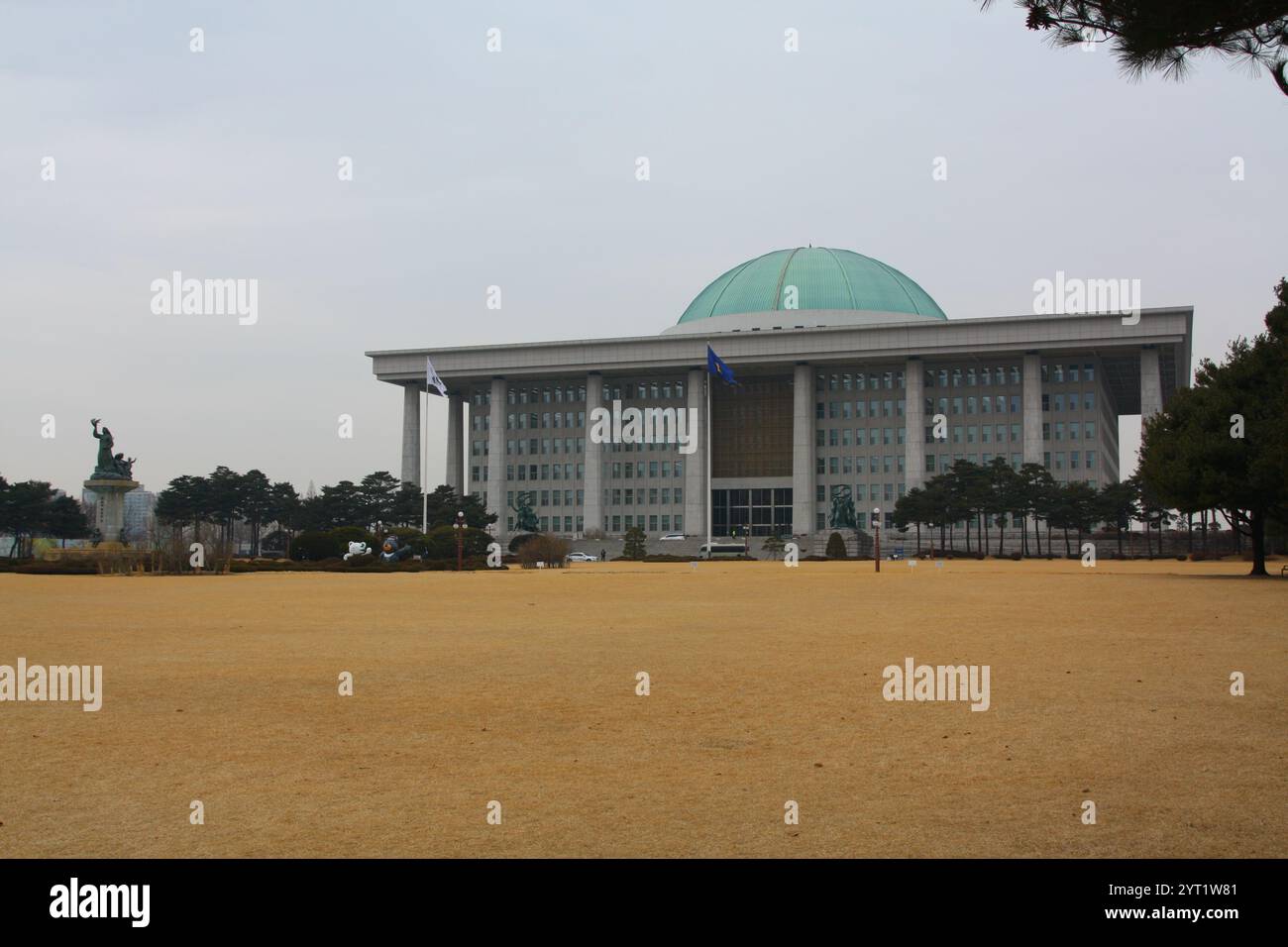 Republic of Korea parliament building, Seoul, South Korea Stock Photo ...