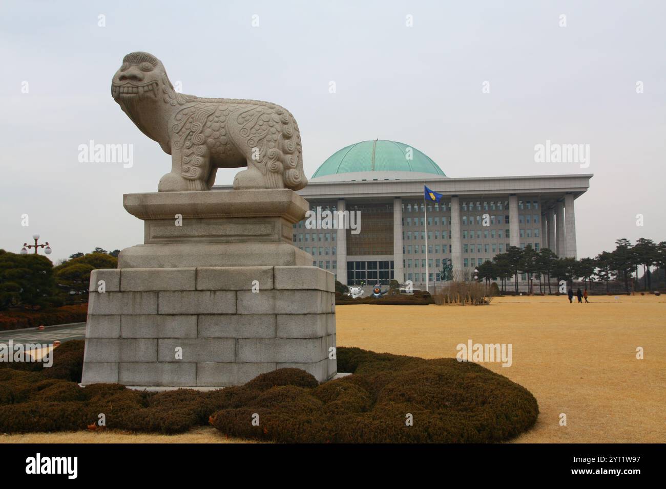 Republic of Korea parliament building, Seoul, South Korea Stock Photo ...