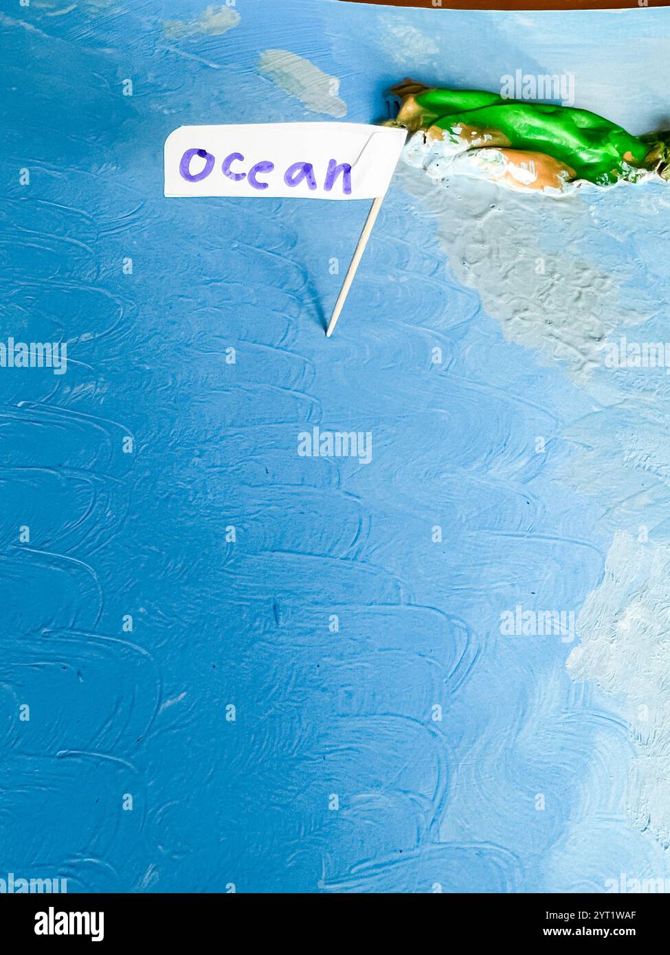 Labeled landforms hi-res stock photography and images - Alamy