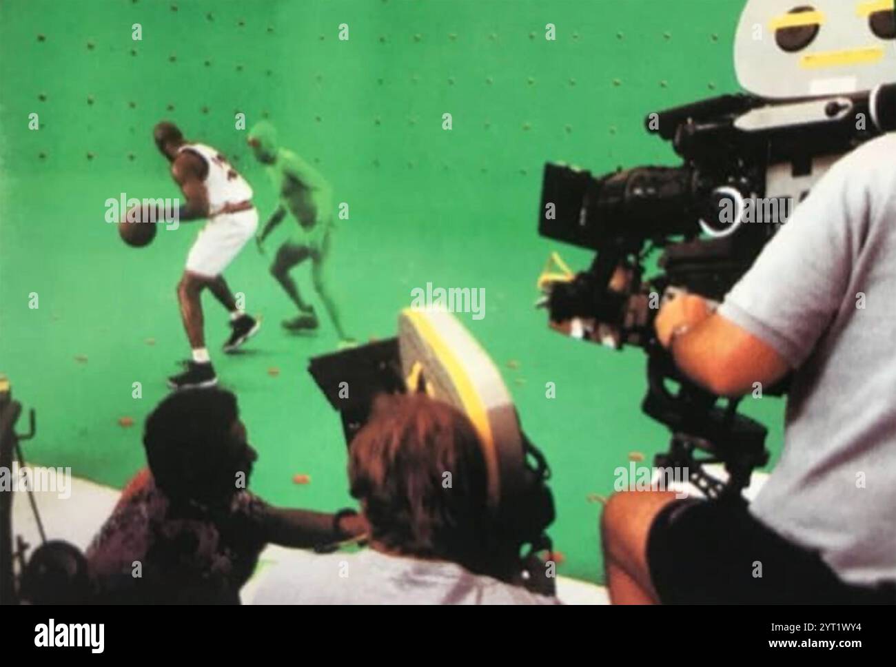 SPACE JAM 1996 Warner Bros. film with Michael Jordan showing the use of ...