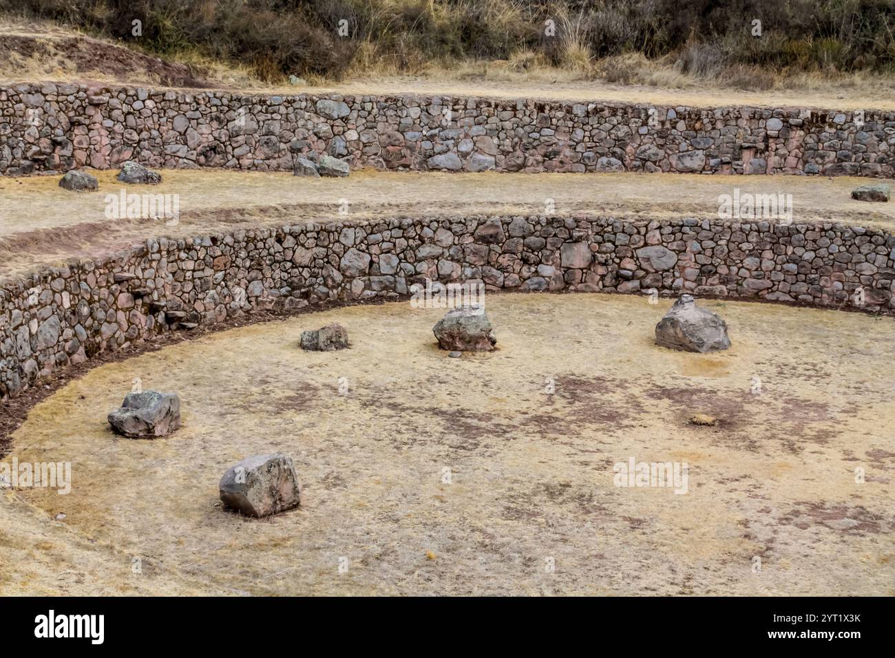 Peru historical sights in the Sacred Valley of Incas near Cusco ...