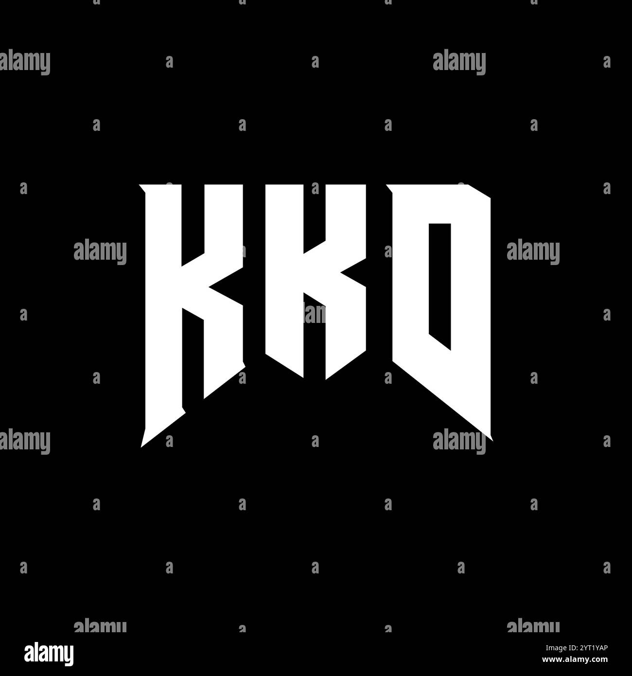 KKD letter logo design for technology company. KKD logo design black ...