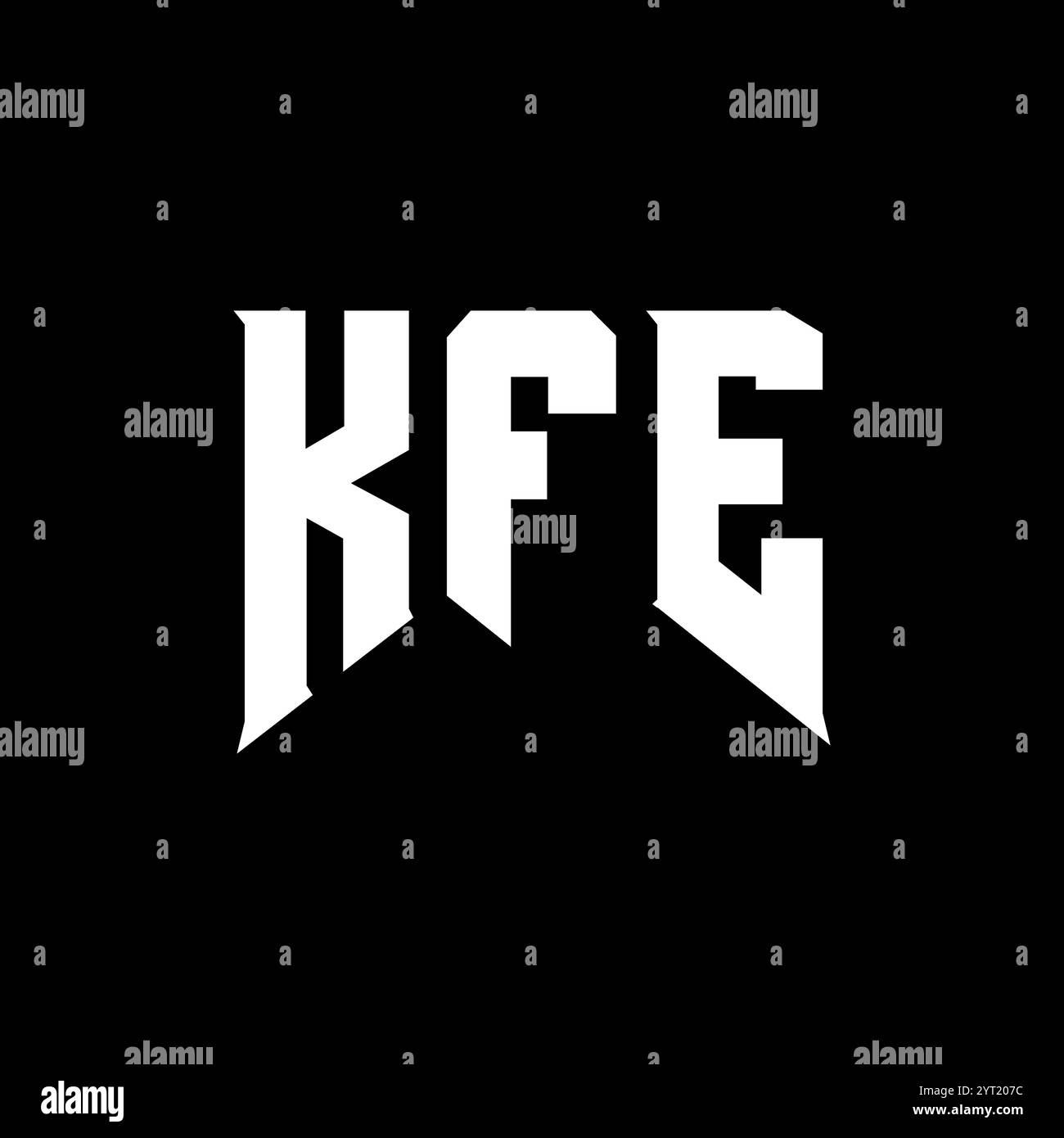 Kfe business company logo hi-res stock photography and images - Alamy