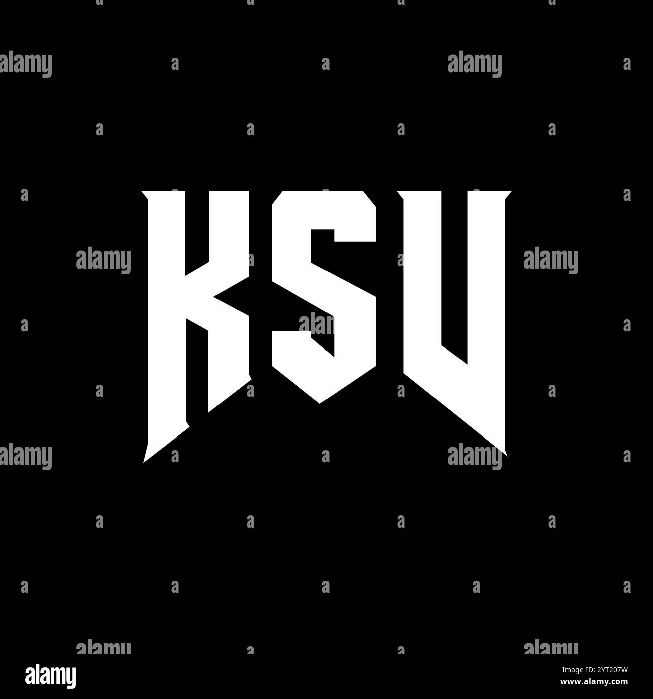 Ksv logo design hi-res stock photography and images - Alamy