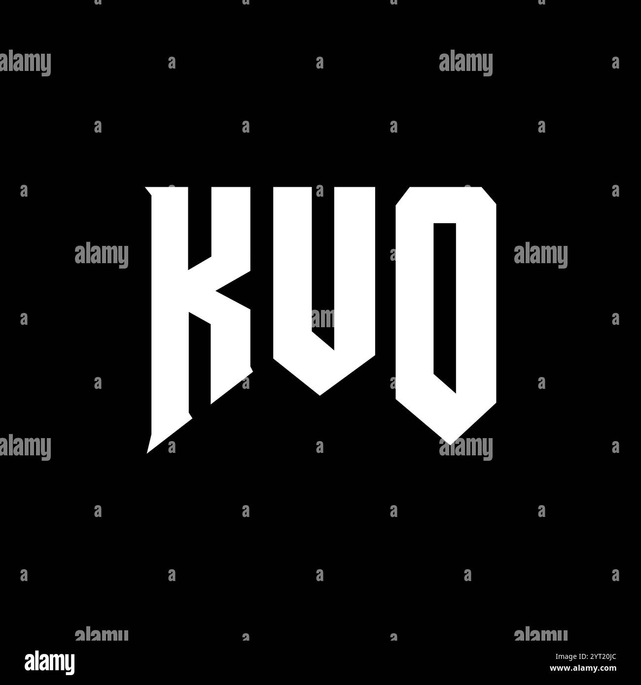 KUO letter logo design for technology company. KUO logo design black ...