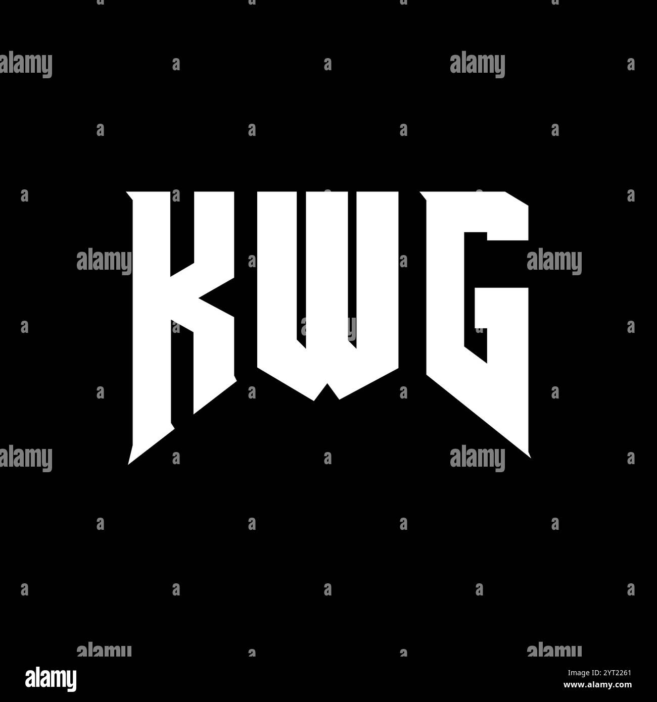 Kwg tech logo Stock Vector Images - Alamy
