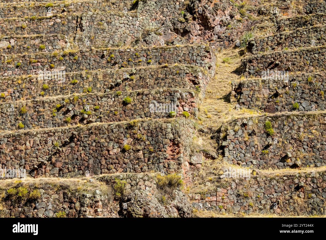 Peru historical sights in the Sacred Valley of Incas near Cusco ...