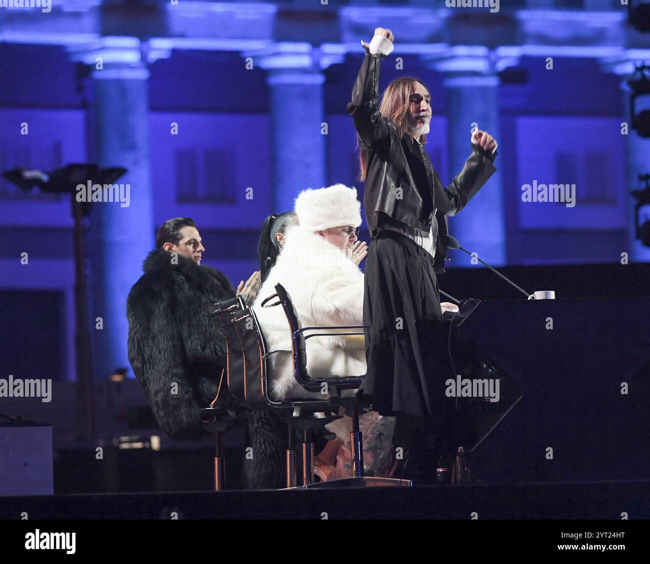 Naples, Italy. 05th Dec, 2024. Napoli, Serata finale di “X-Factor 2024 ...