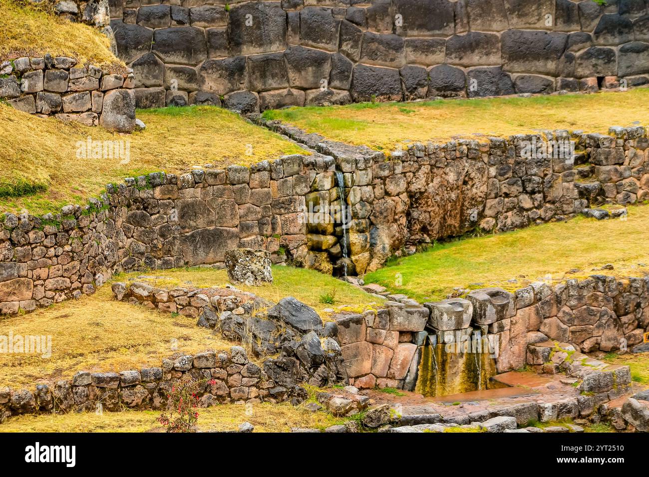 Peru historical sights in the Sacred Valley of Incas near Cusco ...