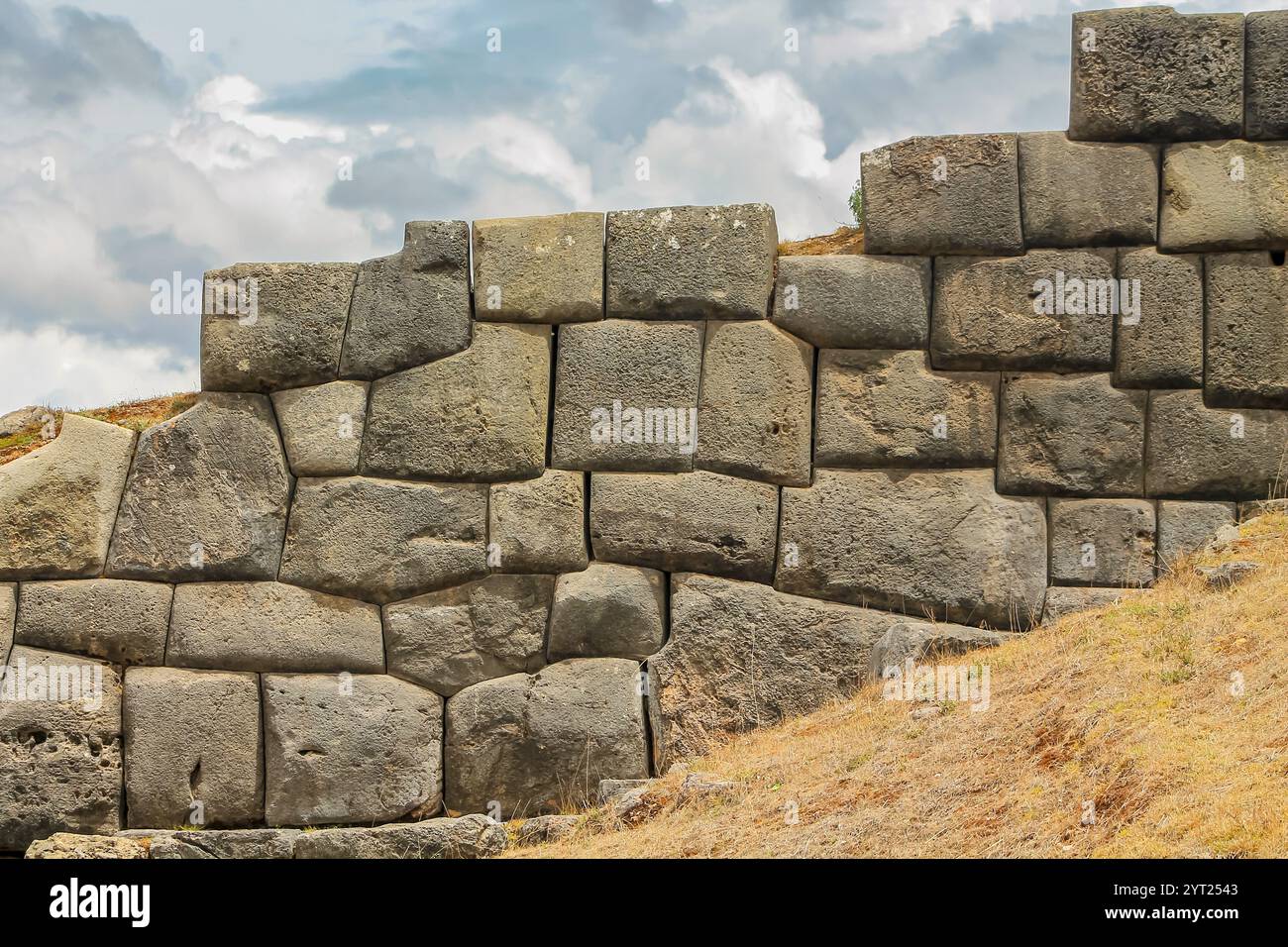 Peru historical sights in the Sacred Valley of Incas near Cusco ...
