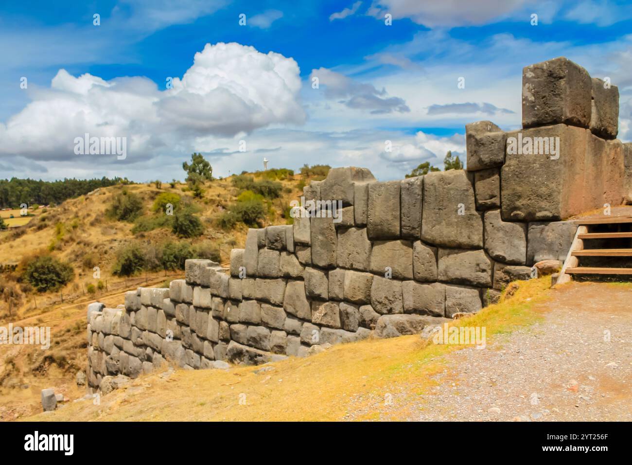 Peru historical sights in the Sacred Valley of Incas near Cusco ...