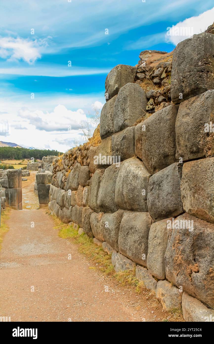 Peru historical sights in the Sacred Valley of Incas near Cusco ...