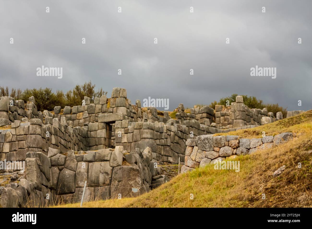 Peru historical sights in the Sacred Valley of Incas near Cusco ...