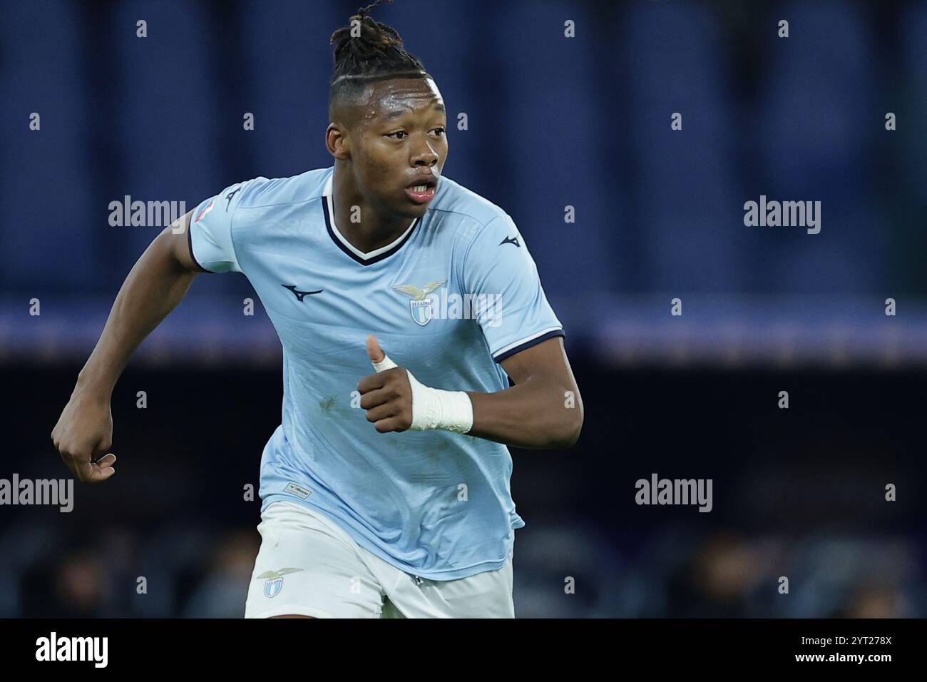 Lazio’s Dutch forward Tijjani Noslin looksduring Coppa Italia round of ...