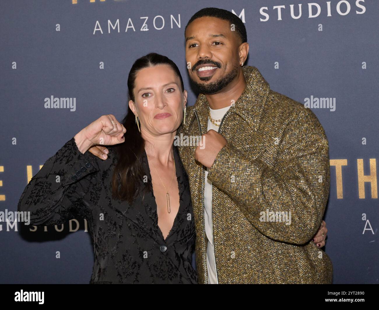 Hollywood, California - Rachel Morrison and Michael B, Jordan. 04th Dec ...