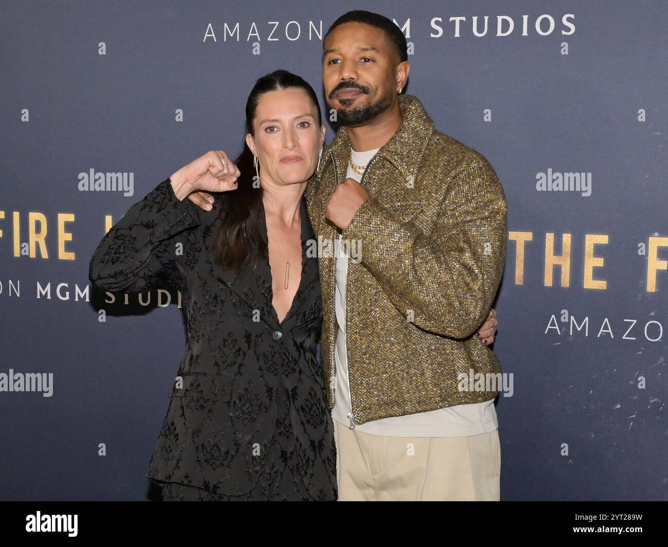 Hollywood, California - Rachel Morrison and Michael B, Jordan. 04th Dec ...